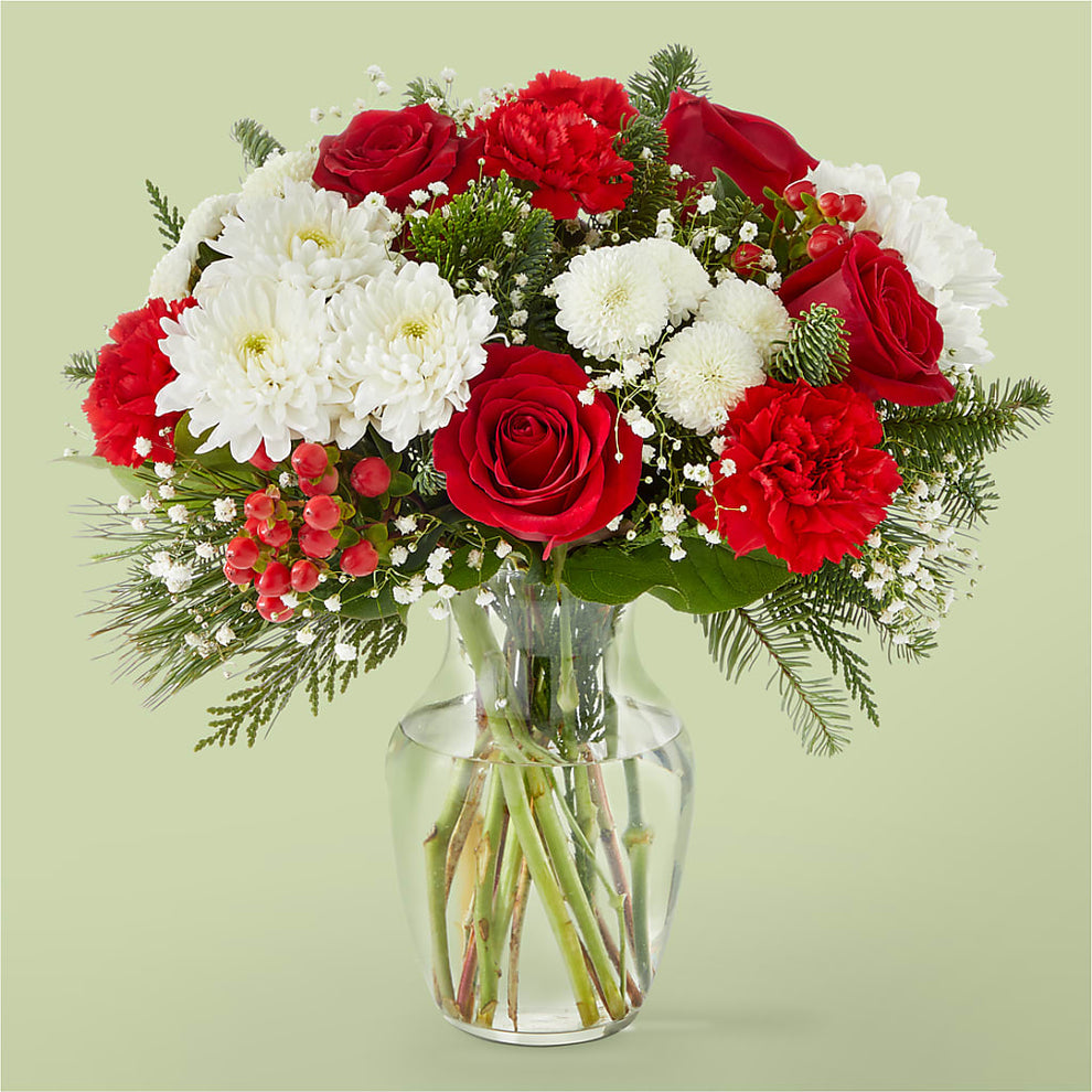 Chance of Flurries Bouquet–Swan Floral & Gift Shop