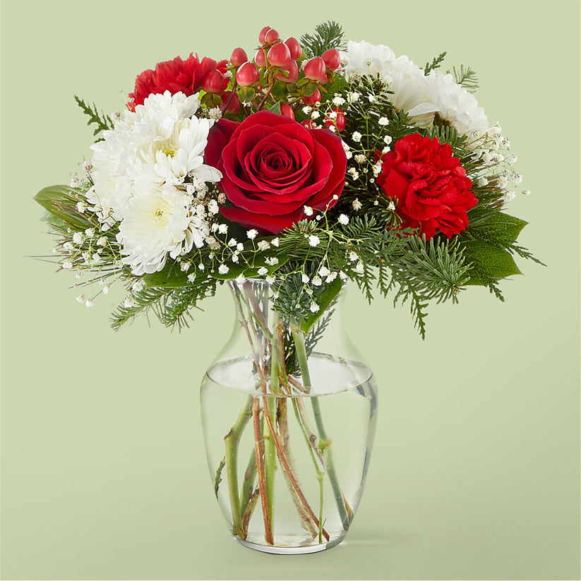 Chance of Flurries Bouquet–Swan Floral & Gift Shop